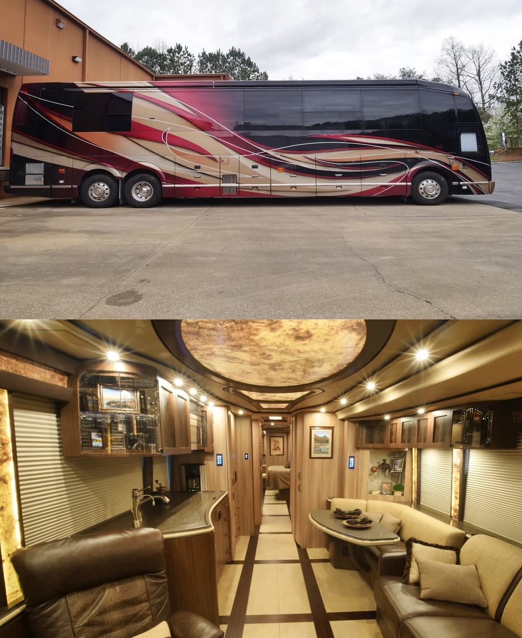 Rent a Luxury RV: Our Coaches