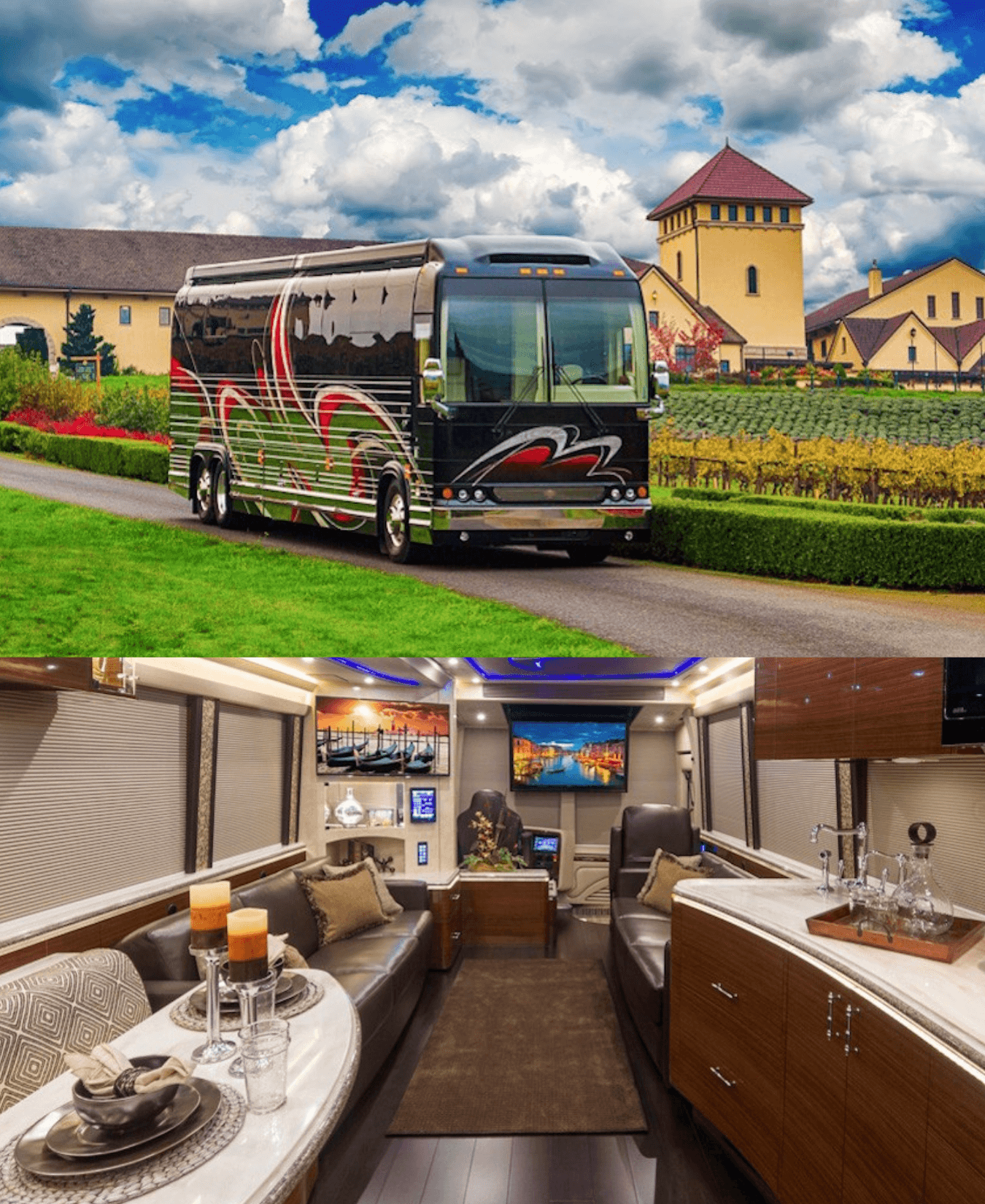 Rent a Luxury RV: Our Coaches